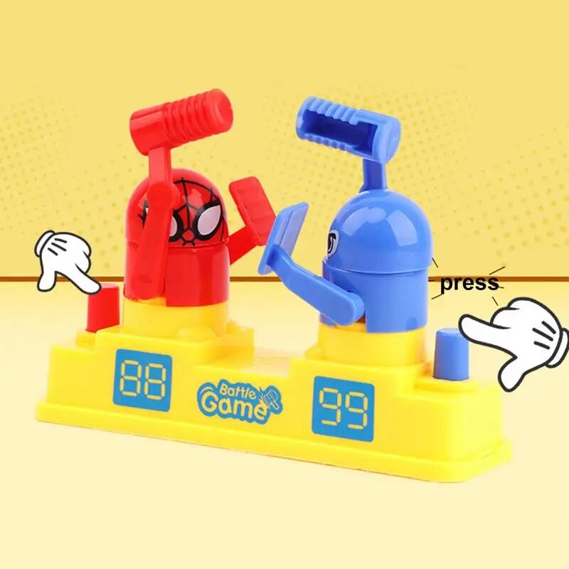 웃Portable Fighting Robots Table Boxing Toys Old Games Battle Bots ...