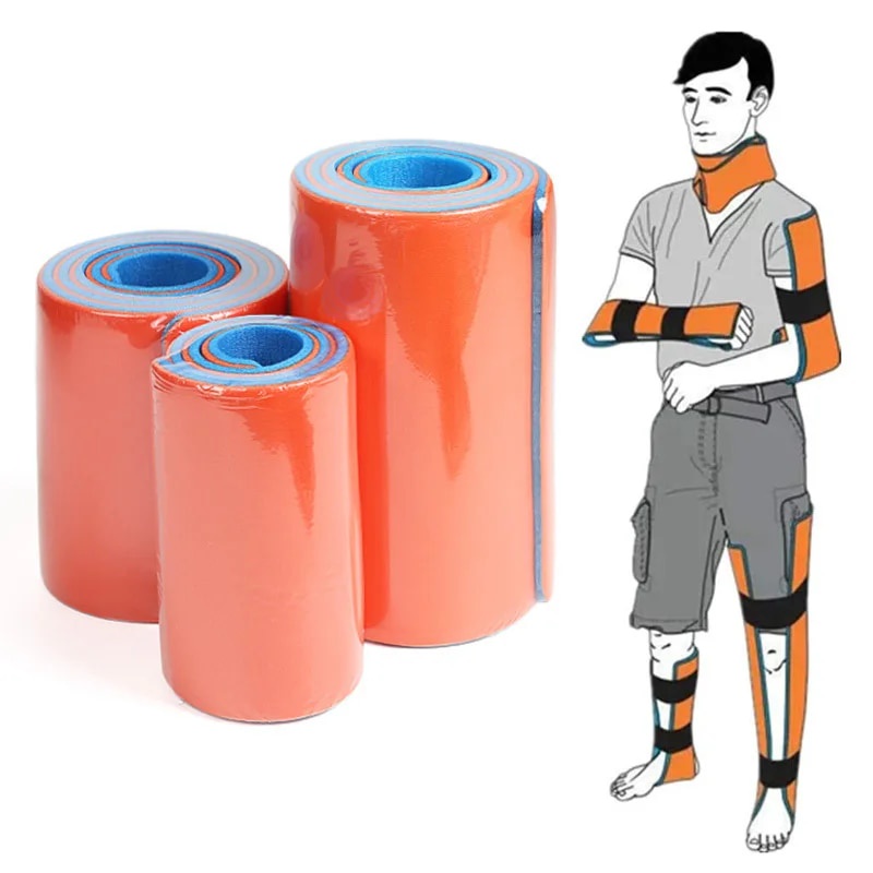 Polymer First Aid Splint Roll Waterproof Medical Emergency Fracture ...