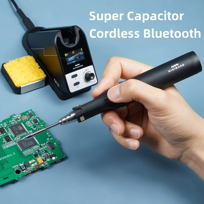ღTS1C Cordless Soldering Station Rechargeable Intelligent Soldering ...
