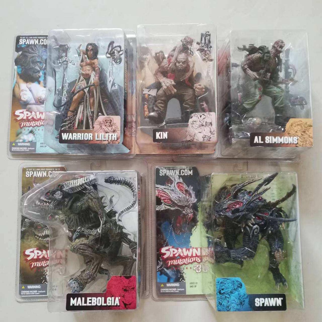 McFarlane Spawn 23rd Generation Soldier Simmons Kirin Six-Eyed Triangle ...