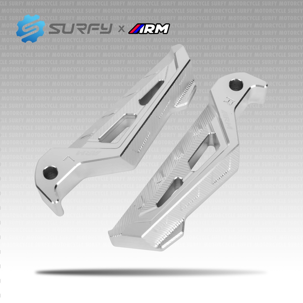 ARM Passenger Footrest For Nmax Aerox v1&v2 Full CNC Rear Pedal Anti ...