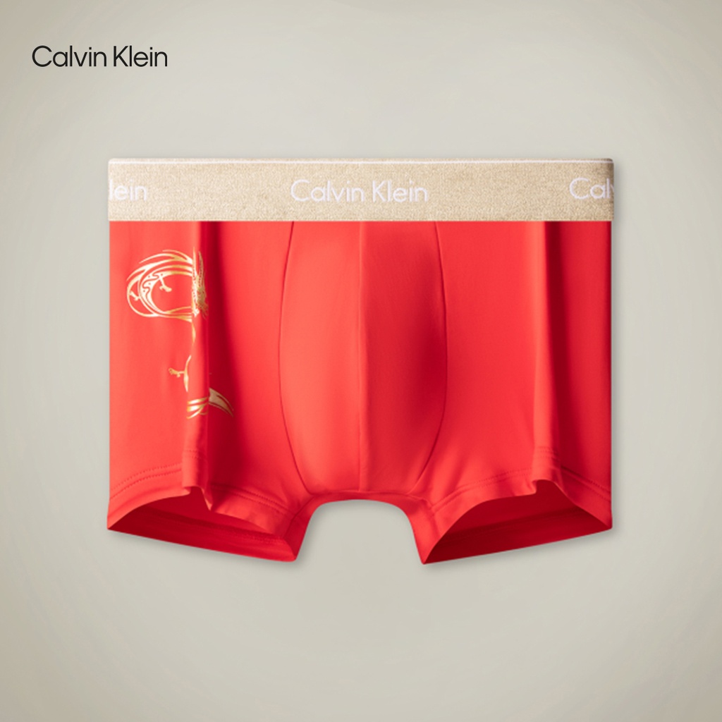 Calvin Klein Underwear Low Rise Trunk Red | Shopee Philippines