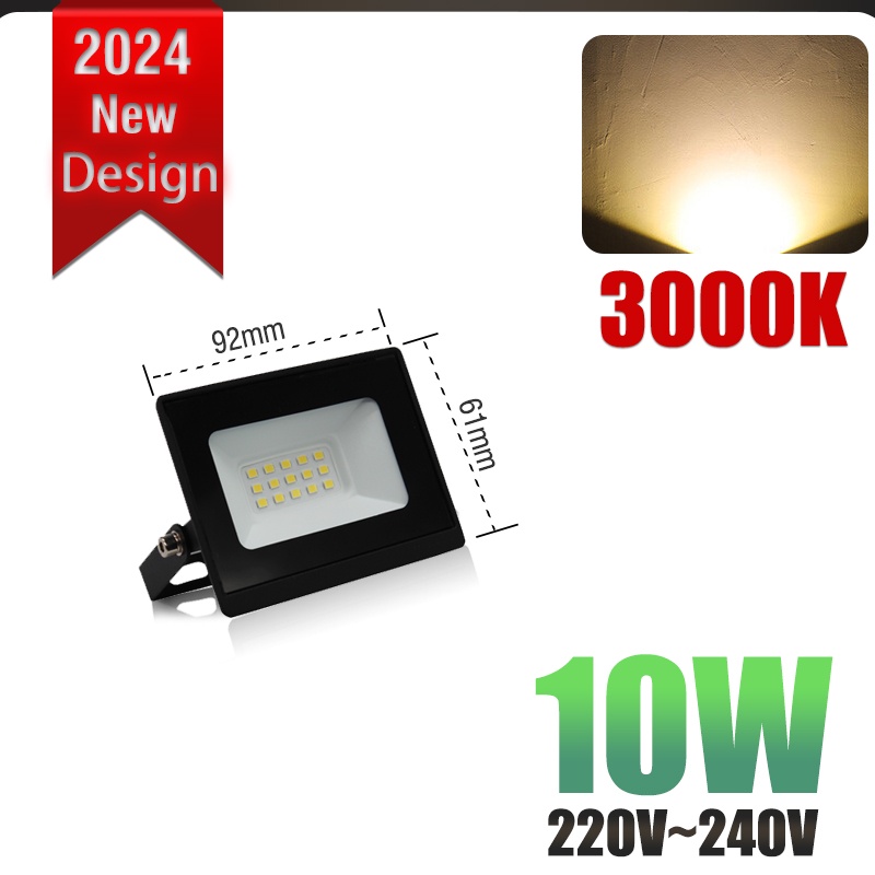 【On Hand】 LED Flood Light 220V 10W 20W 30W 50W 100W 150W 200W Outdoor Street Lamp Waterproof ...