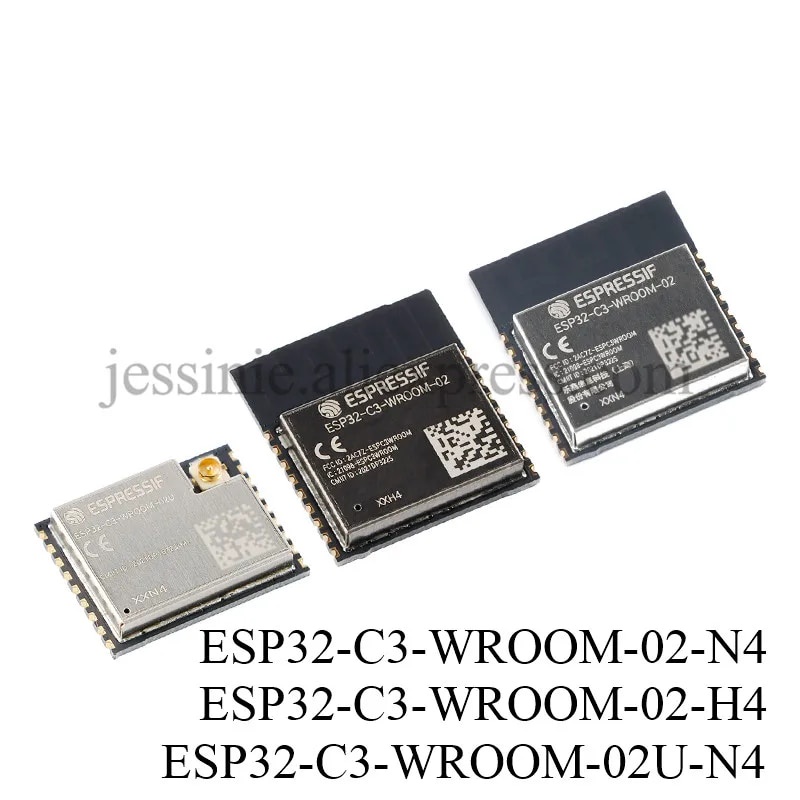 Esp32 C3 Wroom 02 02u H4 N4 Esp32 C3 Esp32 2 4ghz Wifi Wireless