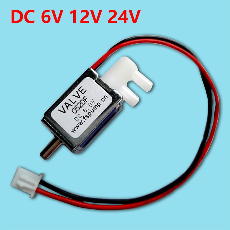 DC 6V 12V 24V Micro Mini Electric DC Solenoid Valve 2-position 3-way ...