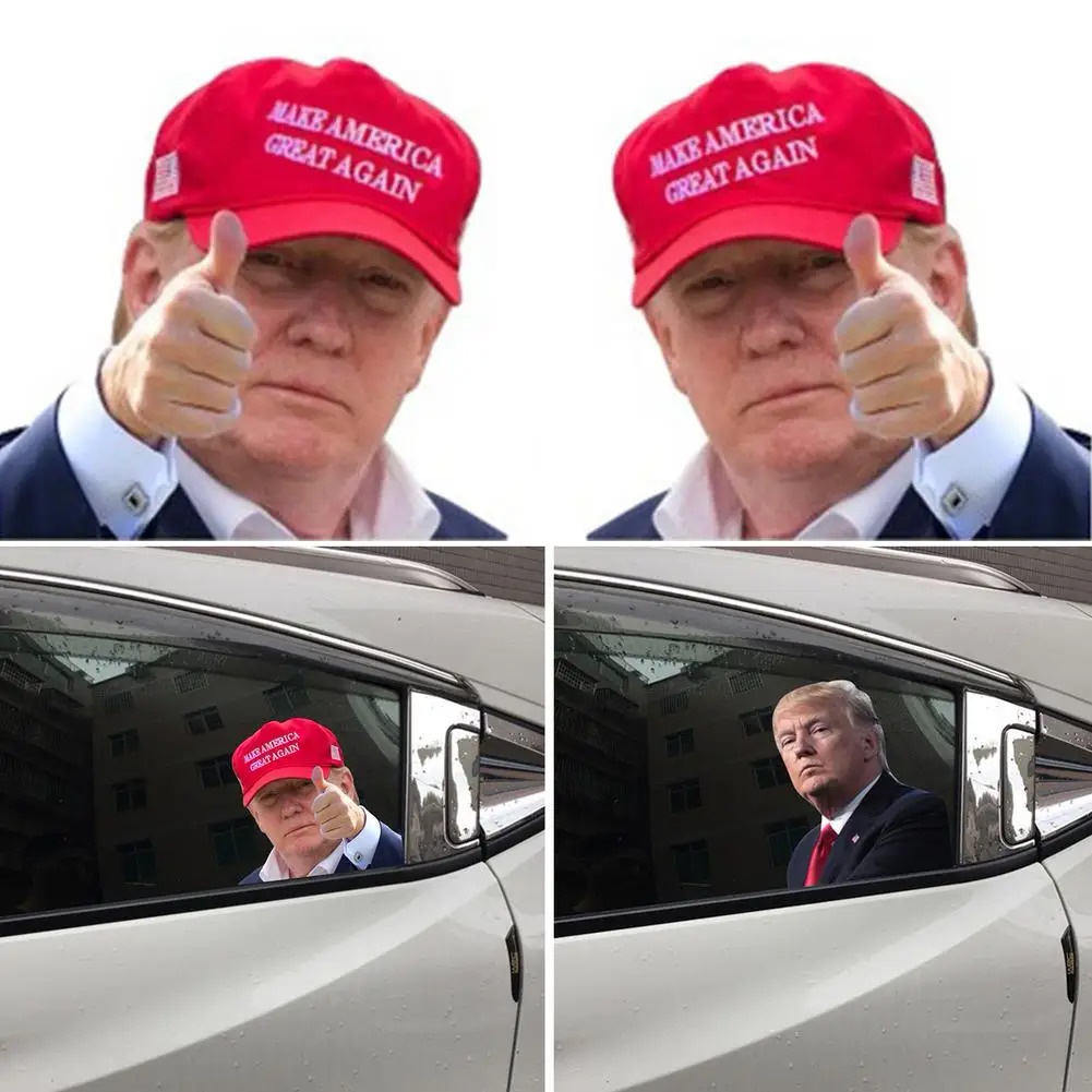 32X25cm Car Sticker For US Presidential Election Trump Biden Decal ...