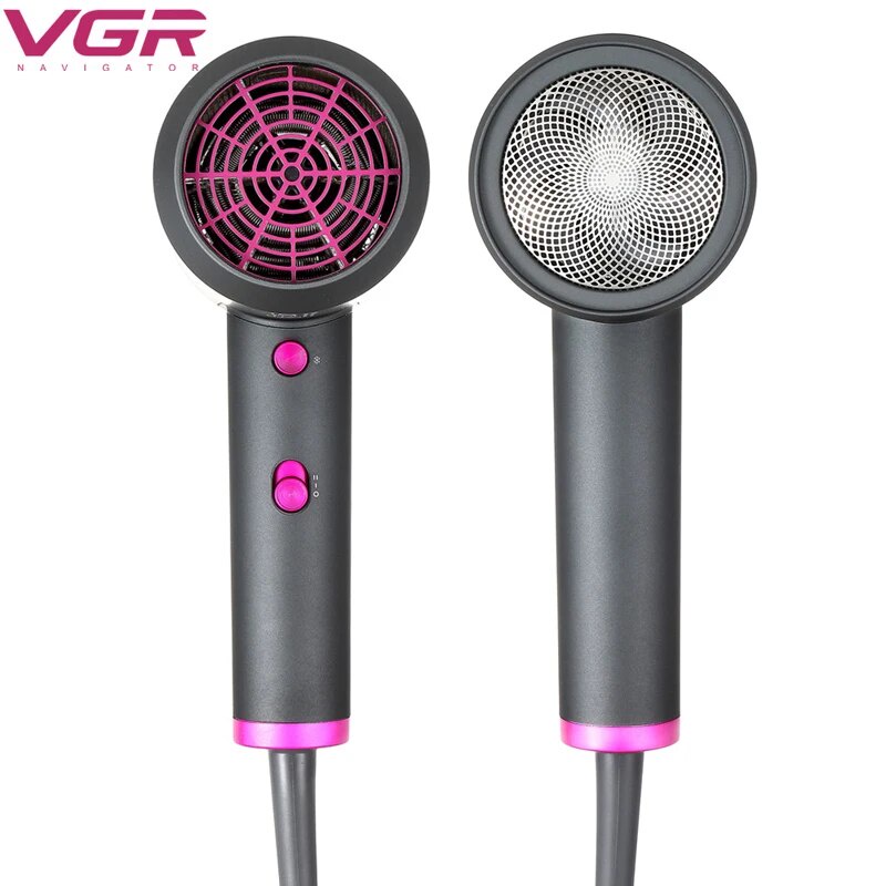 VGR V400 Negative Ions Hair Dryer Professional Powerful Hair Styling Hot Cold Adjustment Fast ...