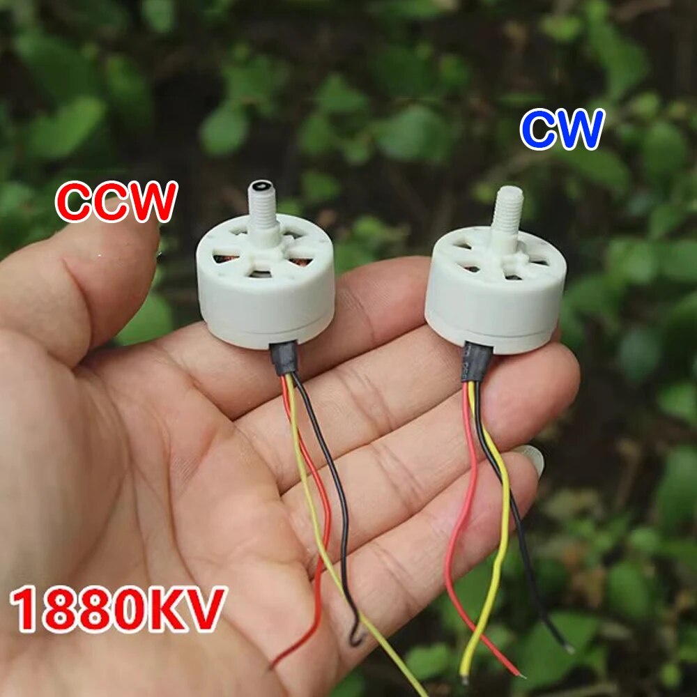 DC 12V 22000RPM 2515 Micro Brushless Motor CW CCW 1880KV M5 Thread BLDC ...