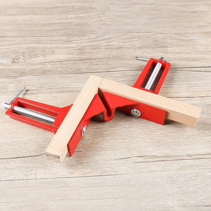 ALLSOME 1PC 90 Degree Right Angle Clamp 100mm Mitre/Corner Clamp for ...