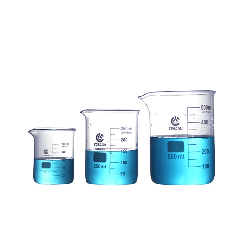 CORDIAL Beaker supplies for laboratory test 250ml 1000ml | Shopee ...