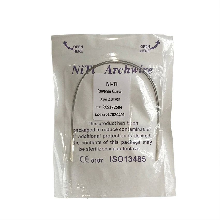Orthodontic Round Rectangular Niti Reverse Curve Archwires | Shopee ...