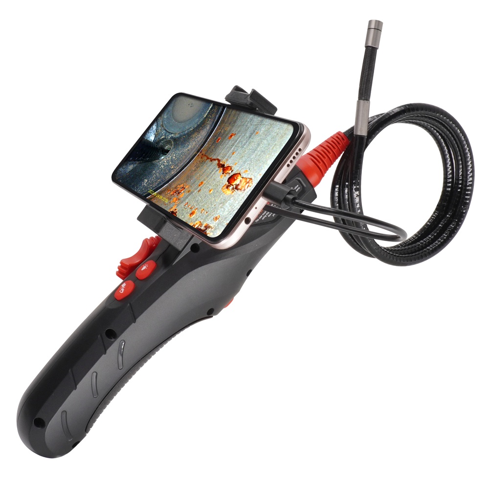 2 way articulating inspection borescope USB inspection borescope car ...