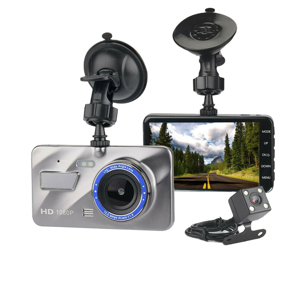 GT700 newest 1296P dual lens dash cam with GPS dvr car camera black box ...