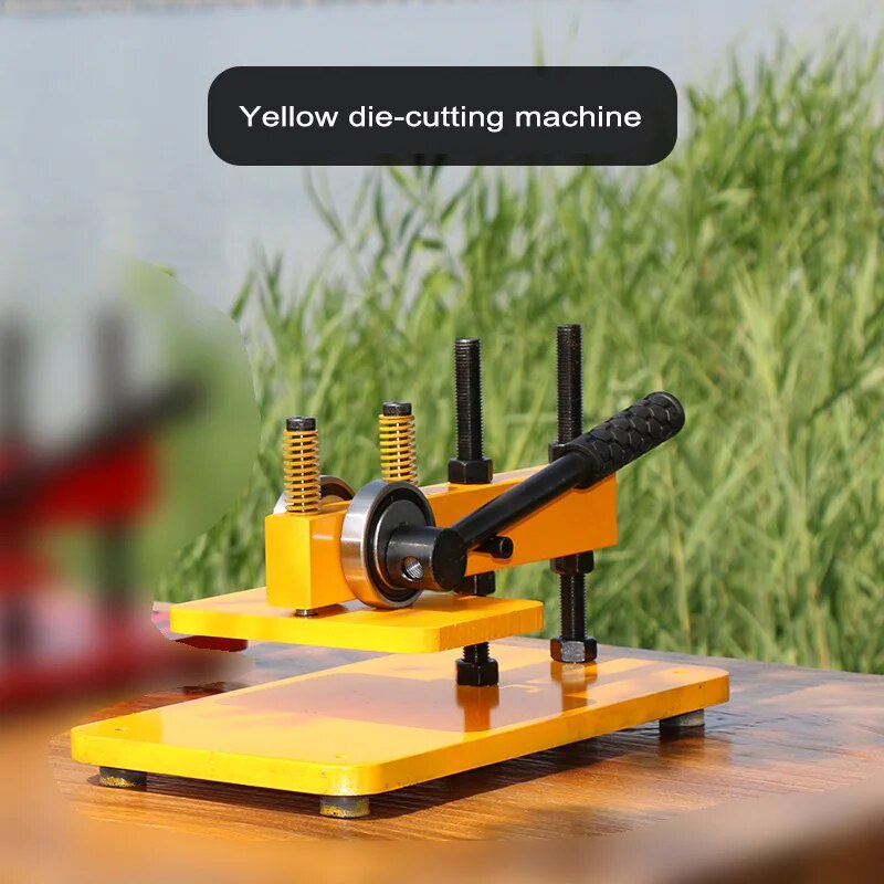 Die Cutting Press Machine Hand Die Leather Cutting Machine Easy Manual ...