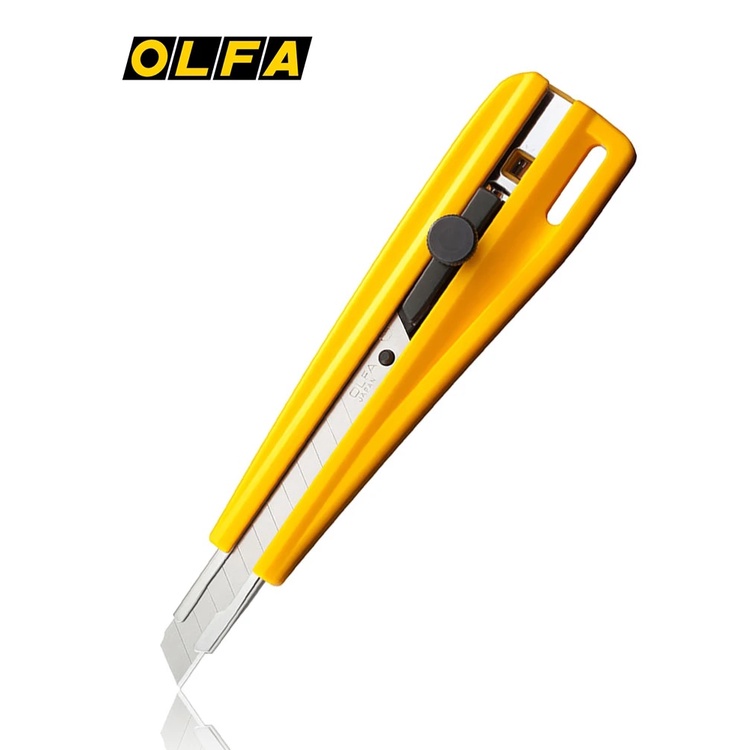 OLFA 300 Standard-Duty 9mm Wheel-Lock Utility Knife Cutter Genuine Japan | Shopee Philippines