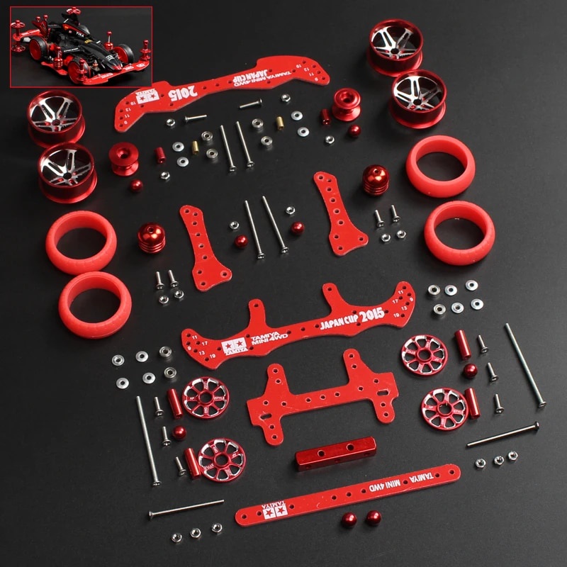 Mini 4WD Car Modified Parts Kit FMA/AR/MA/MS Chassis Aluminum Alloy ...