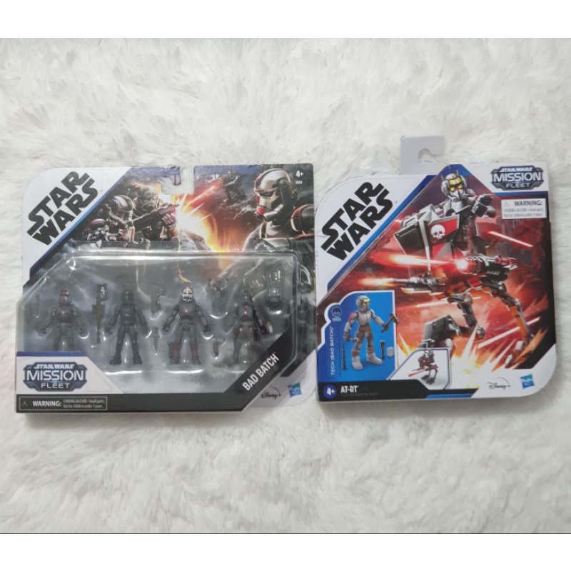 AT-RT TECH & HUNTER ECHO CROSSHAIR WRECKER The Bad Batch Star Wars Mission Fleet Set of 2 ...