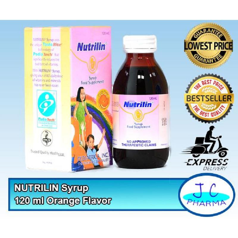 NUTRILIN Syrup Orange 120ml | Shopee Philippines