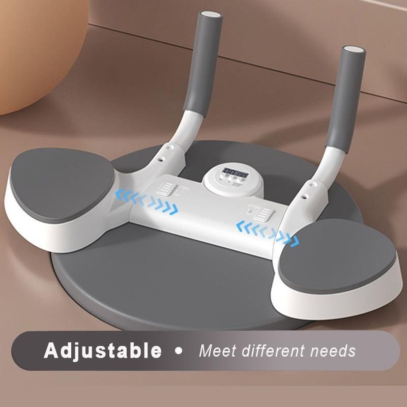 Multifunctional Plank Trainer with Timer LCD Display Push up Board ...