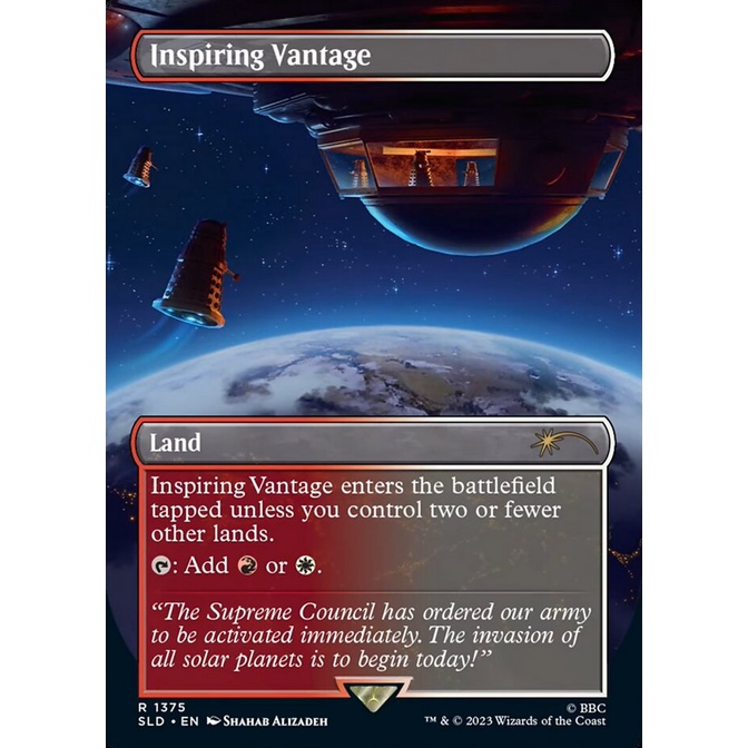 Pr0xy Card - Inspiring Vantage (Borderless) | Secret Lair Drop (SLD ...