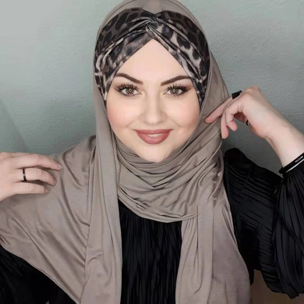 Muslim Modal Scarf Silk Abaya Hijab Islamic Jersey Hijabs For Woman
