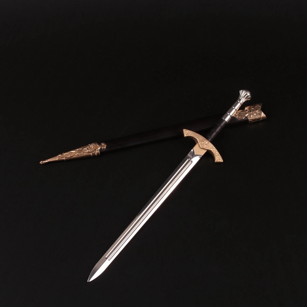 21cm Handmade 1:6 Scale Medieval Sword Excalibur Sword 7" Historical ...