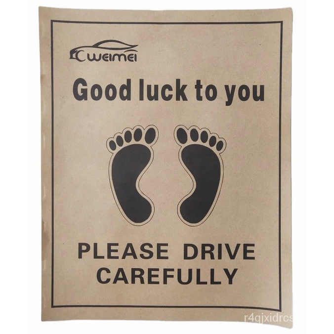 High Quality Custom Disposable Paper Car Floor Mats Car Foot Mat ...