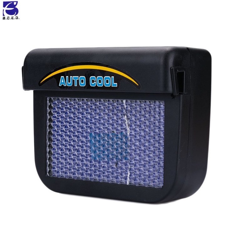 Solar Powered Car Cool Cooler Fan Auto Front/Rear Window Air Vent ...