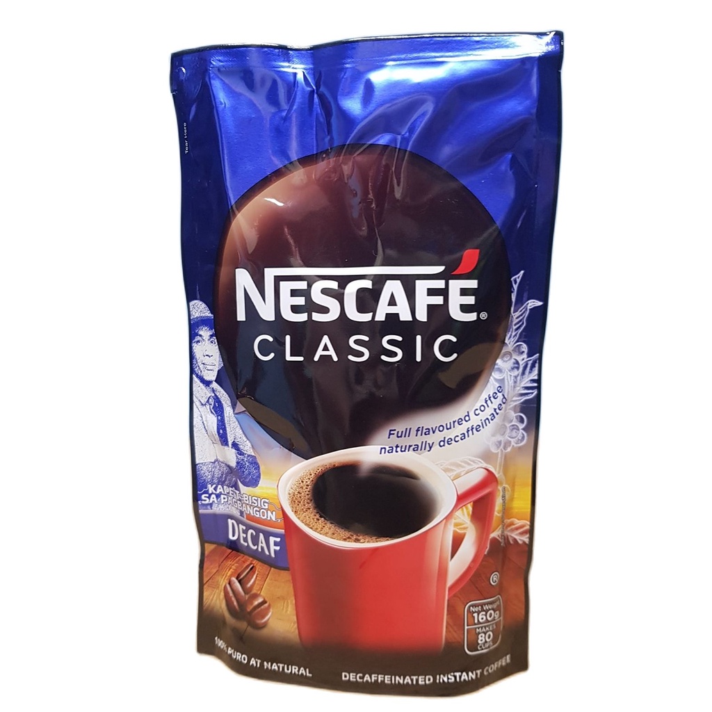 2024 1 of pack x 160 Instant NESCAFE 100 Coffee Naturally CLASSIC grams ...