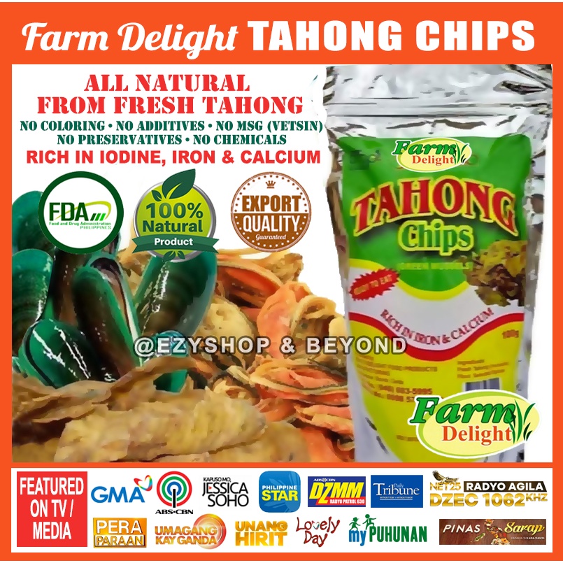 30g Crispy Fresh Tahong Chips Healthy Snacks Healthy Chips Chichiriang ...