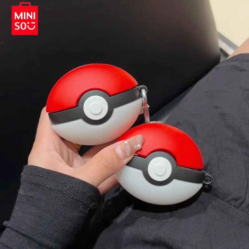 MINISO Pokemon Poké Ball Earphone Cover for Sony WF-1000XM5 Silicone ...