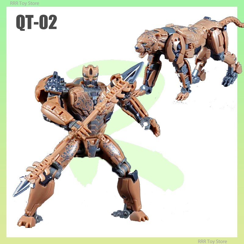 BMB Transformation QT-02 Yellow Leopard Action Figures The Rise of the ...