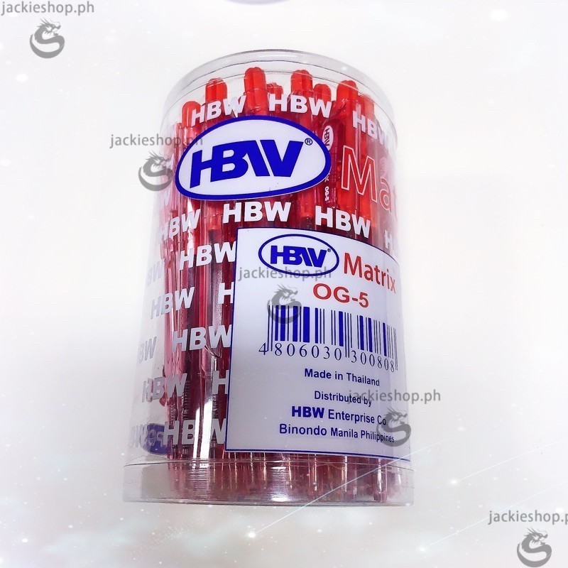HBW MATRIX OIL GEL PEN/BALLPEN OG-5 50 PCS COLOR | Shopee Philippines