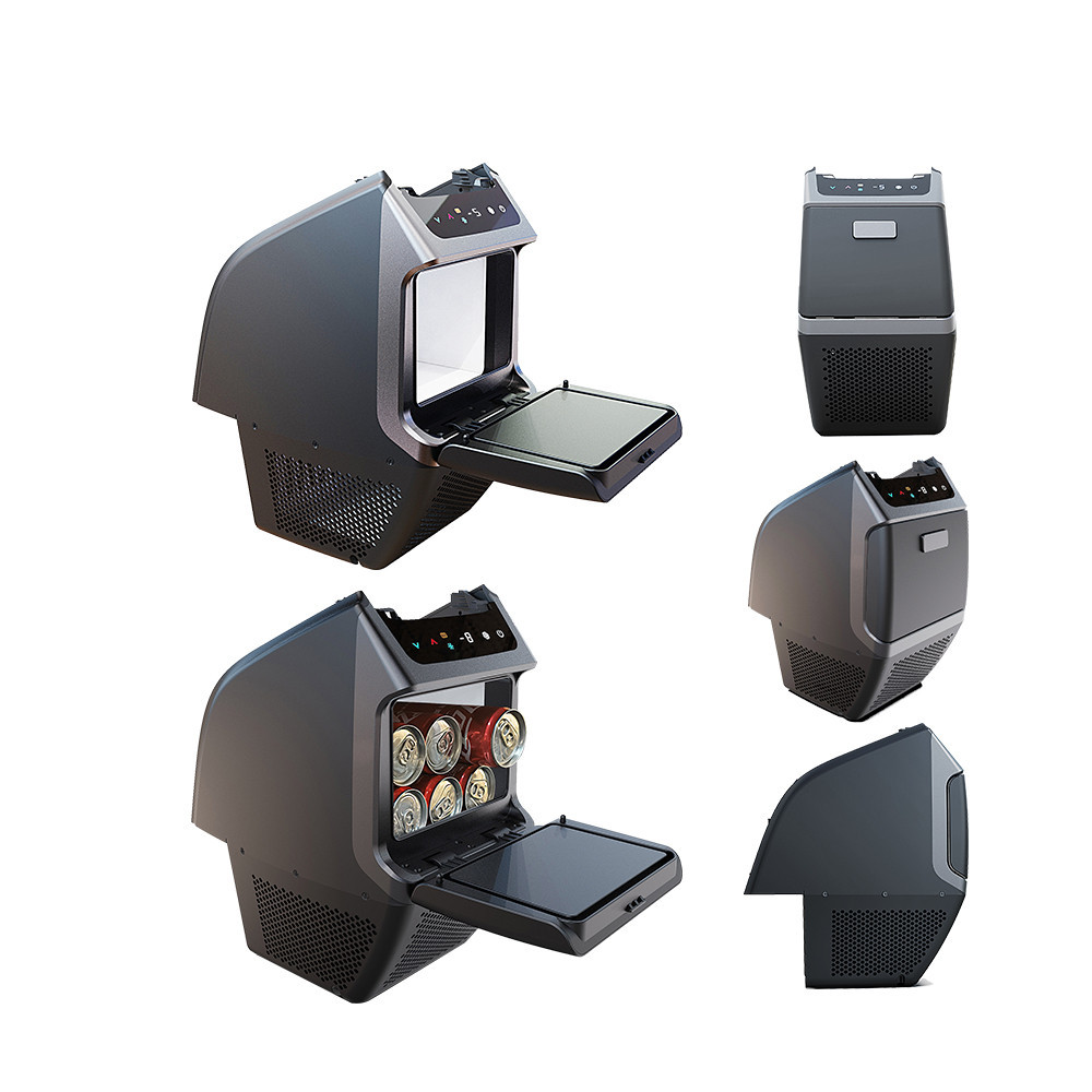 New design for tesla model y electric cooler box 12v fridge deep ...