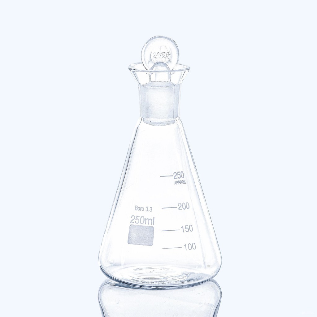 Lab Glassware boro 3.3 Glass 50ml 100ml 250ml 500ml 1000ml erlenmeyer ...