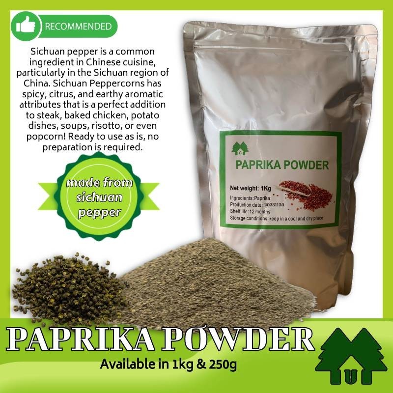 Paprika Powder 1KG./250g per pack in ZIPLOCK pouch | Shopee Philippines