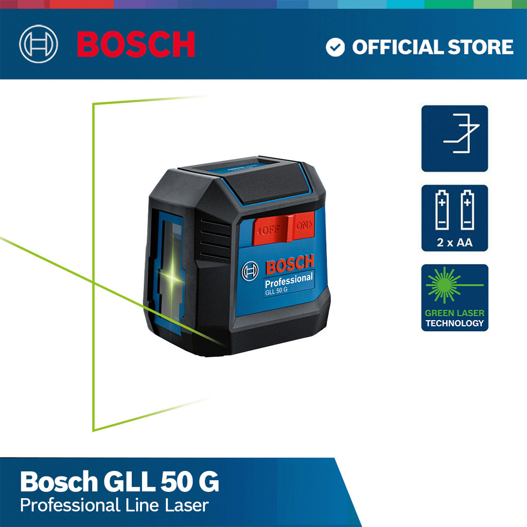 Bosch GLL 50 G Professional Line Laser | Shopee Philippines