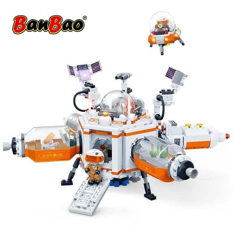 17A BanBao Ideas Space Lander Mars Explore Plan Series Marses Landing ...