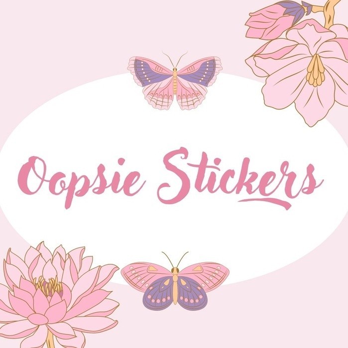 OOPSIE STICKERS - RANDOM DESIGNS,RANDOM SIZES, RANDOM MATERIALS [WITH ...
