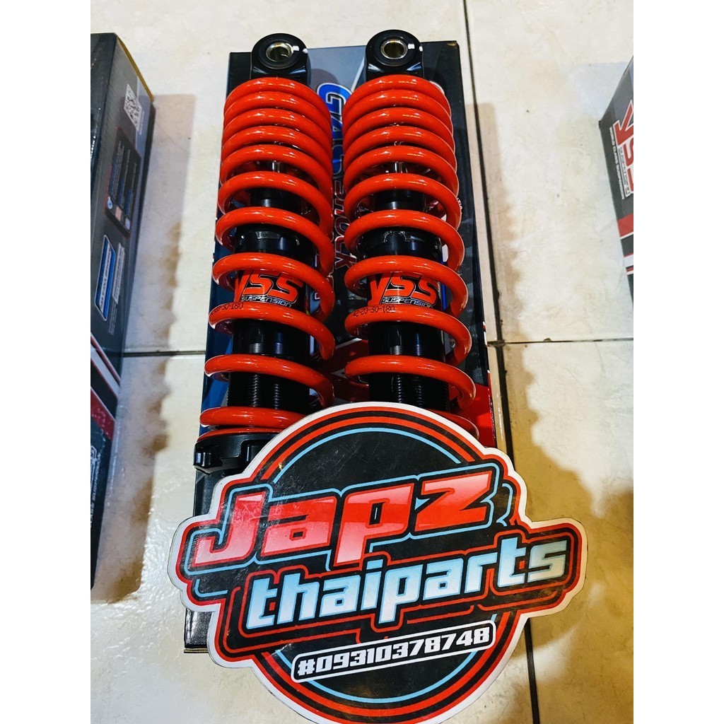 YSS DTG SHOCK NOUVO 275MM (RED,WHITE,BLACK) | Shopee Philippines
