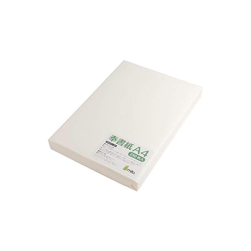 [Direct from Japan]mita Houshoshi paper, Japanese paper, A4 white, 250 ...