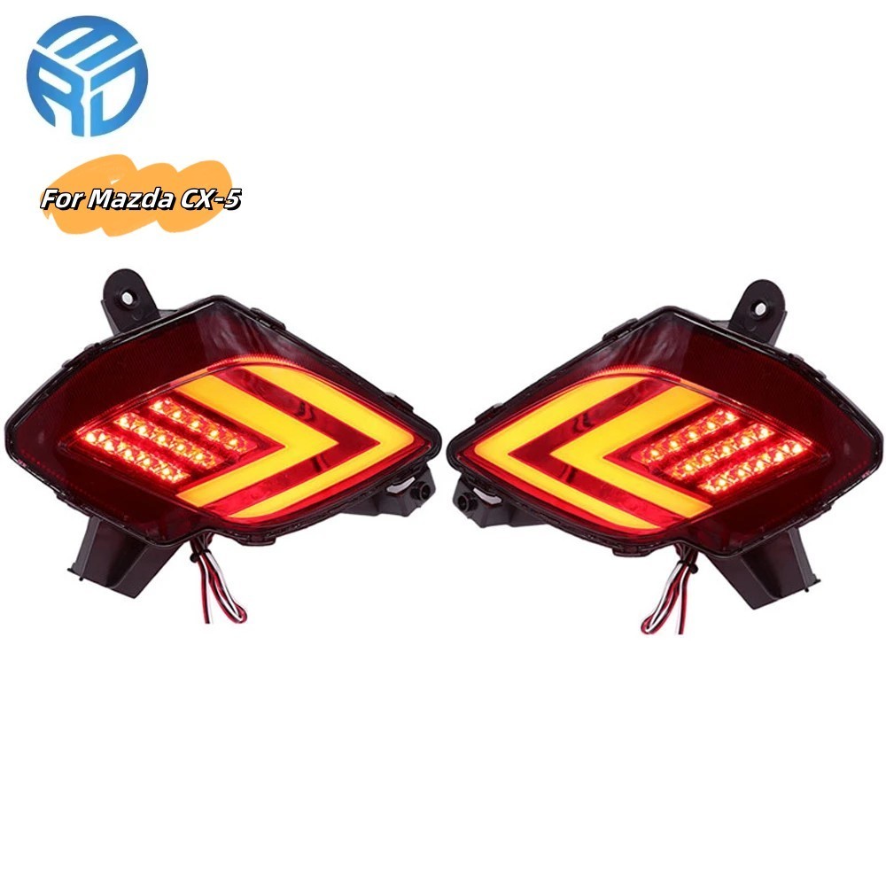 MRD For Mazda CX-5 CX5 2012-2016 Car LED Reflector Rear Bumper Lamp Brake Light Turn Signal ...