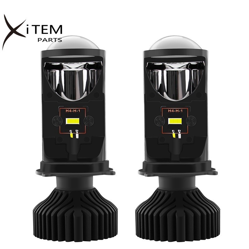 LED Projector H4 Mini Lens Y6D LED headlight bulbs 100W 16000LM LED ...