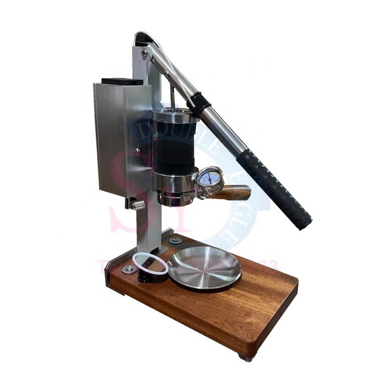 lever pull manual stainless steel espresso coffee machine Italian ...
