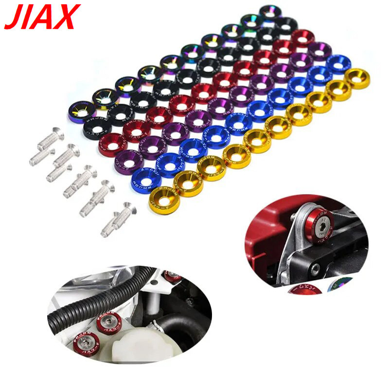 M6 JDM Fender Washer Universal Aluminum Engine Bay Dress Up Bolts ...