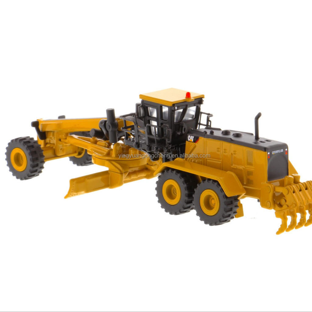 Motor Grader 1:125 Cat 24M Motor Grader Metal Excavator Toys for Kids ...