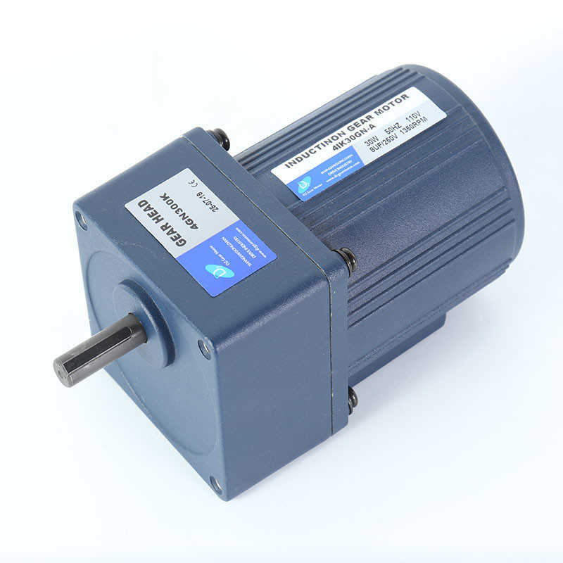 ac motor gear 40 w 30 rpm single phase 220V induction motor AC gear ...