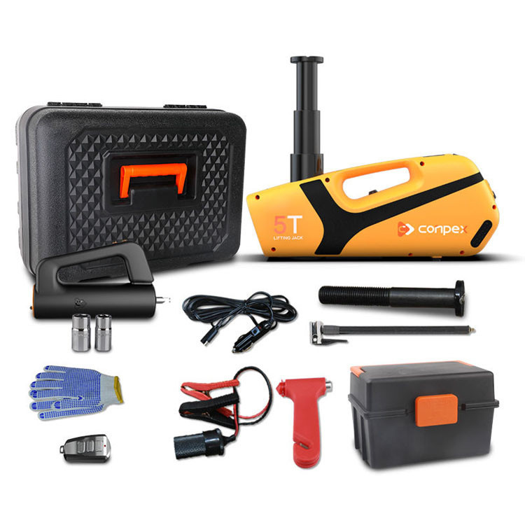 Conpex Manufacturer Wholesale Electric Car Jack Kit 12v 5 Ton Electric ...