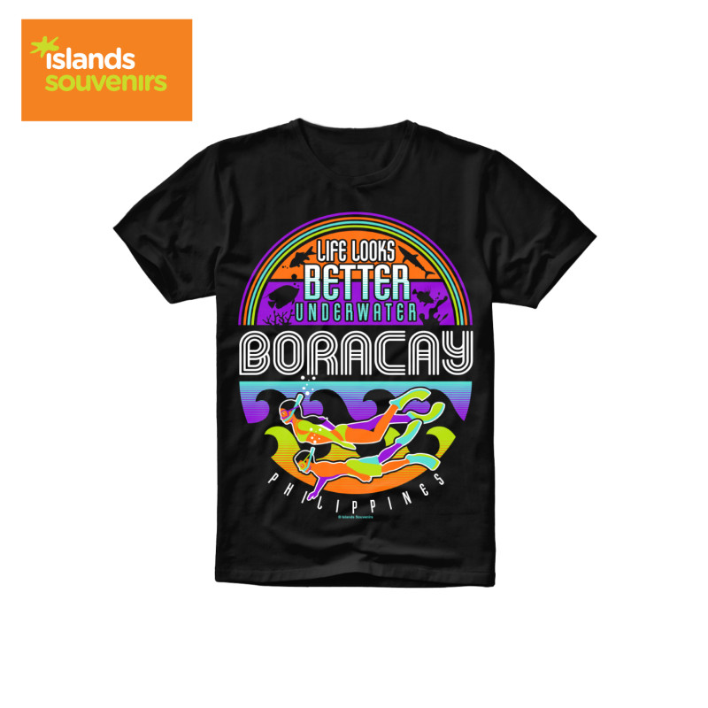 Islands Souvenirs Boracay Couple (Black) | Shopee Philippines