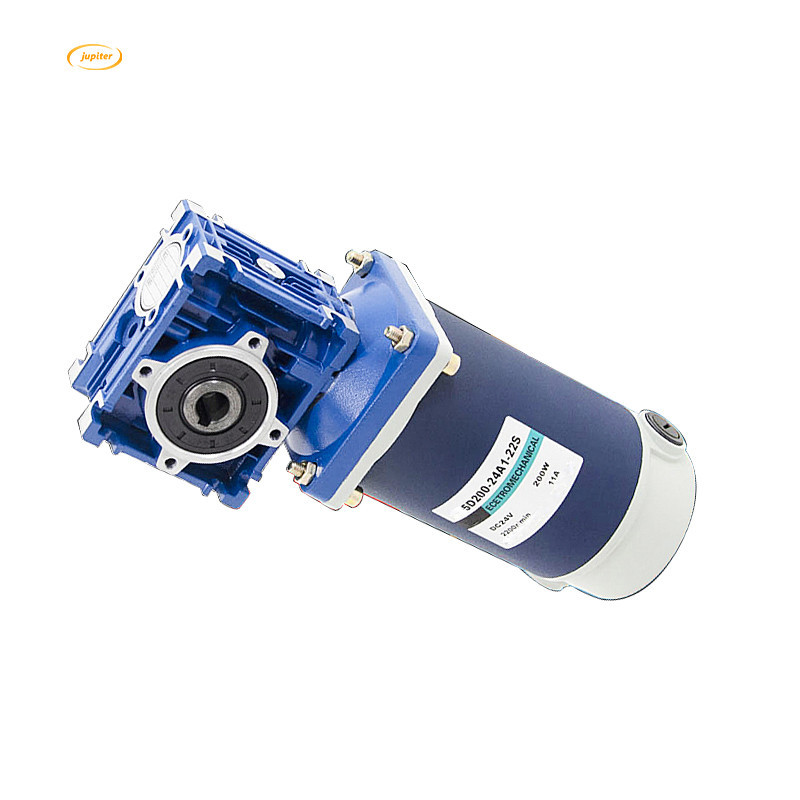 Jupiter dc 12v 24v 3000rpm 120w 200w mini small worm gear motor rv30 ...